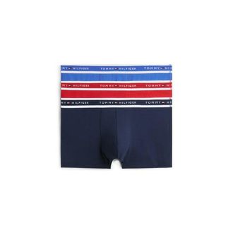 Tommy Hilfiger Lot de 3 boxers &agrave; logo en coton m&eacute;lang&eacute;