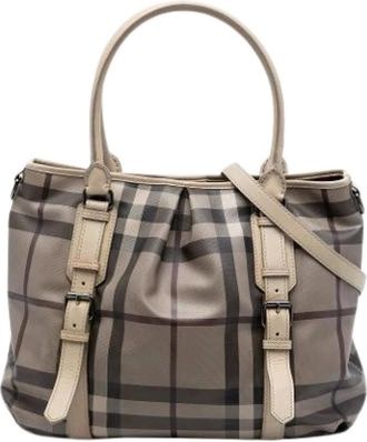 Burberry Sac bandouli&egrave;re Pre-owned - Femme - Pre-owned - Beige - Taille: ONE Size
