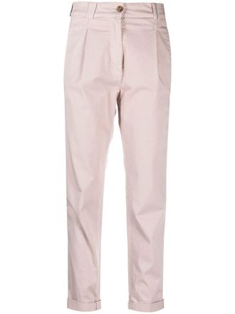 Fabiana Filippi pantalon slim à taille mi-haute - Rose