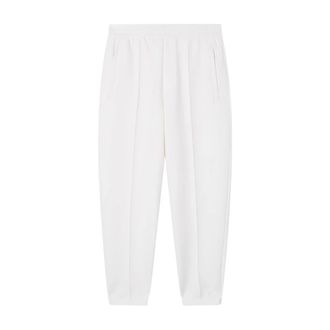 Emporio Armani Double Jersey Sweatpants - - Trousers - Herren - Wei&szlig; - S