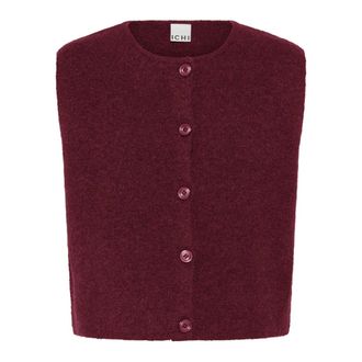 Ichi Ichi - Tricot - Femme - Vestes - Brun - Taille: 38 FR