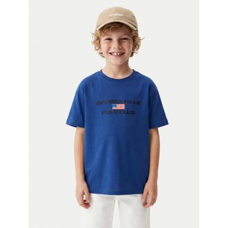 Beverly Hills Polo Club T-Shirt P-SS26B-TS0132 Blau Regular Fit