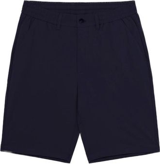 Gianni Lupo Homme, Shorts, Bleu, Taille: XL Slim Fit Technical Bermuda