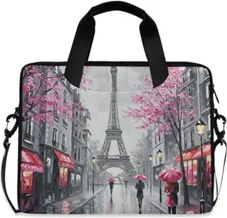 Alaza Sac pour ordinateur portable de 40,6 &agrave; 15,6 - Motif jardin dabeille vintage - Pour homme et femme - Pour &eacute;tudiant - Travail - Sac fourre-tout de voyag