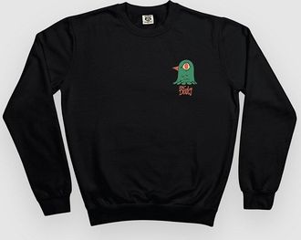 THE DUDES Bird Head Classic Sweater black