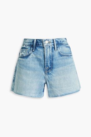 Frame Denim Le Brigitte Jeansshorts in ausgewaschener Optik - Blau - 24