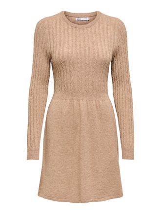 Only Onlfia Ls Cable Dress KNT Noos