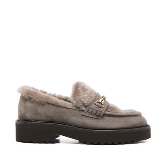Doucal's Femme, Chaussures, Brun, Taille: 38 EU Mocassins Casual en Cuir Marron