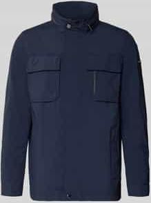 Bugatti Regular Fit Jacke mit Stehkragen