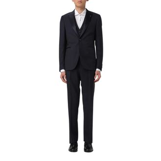 Tagliatore Kleid mit Weste - - Suits - Herren - Blau - L
