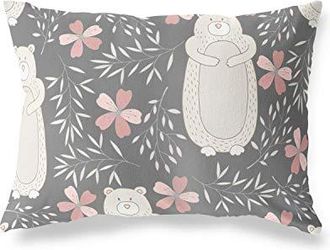 Bonamaison Le Jardin du Lin Kissenbezug Zierkissenbezug Motiv Zufälliges Kissenbezug, Für Bett, Auto, Sofa, Haus, Wohnzimmer, Schlafzimmer, Dekoration, 45x60 Cm 