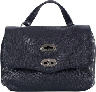 Zanellato Femme, Sacs, Bleu, Taille: ONE Size Baby Postina Sac Messenger