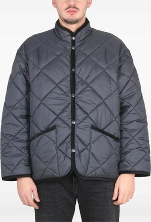 Lavenham veste à design matelassé - Gris