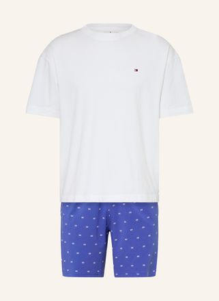Tommy Hilfiger Shorty-Schlafanzug blau