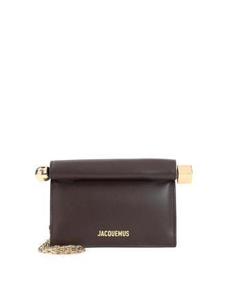 Jacquemus Clutch - Dunkelbraun