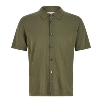 Roberto Collina Herren, Shirts, Gr&uuml;n, LGr&ouml;&szlig;e