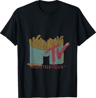 Giesswein Classic, mit MTV-Logo, Pommes Frites T-Shirt