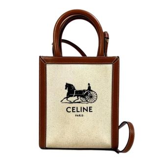 Celine Pre-owned Toile sacs-celine - Femme - Pre-owned - Beige - Taille: ONE Size