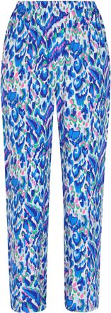 Mymo Hose Frauen blau mehrfarbig