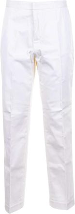 Fabiana Filippi Straight Hosen - - Trousers - Herren - Wei&szlig; - 2XS