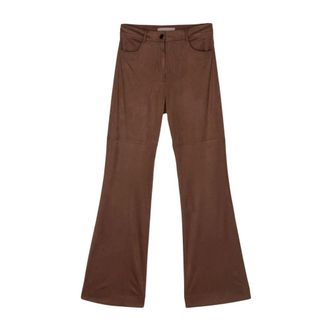 D.exterior Damen, Hosen, Braun, LGr&ouml;&szlig;e