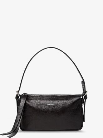 Fendi Zip Top Small vintage-effect leather shoulder bag - FENDI - gender_Woman