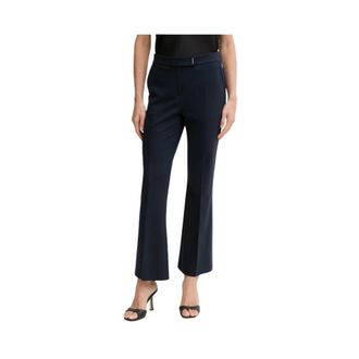 HUGO BOSS Talia-Crop1 - Femme - Pantalons - Bleu - Taille: 46 FR