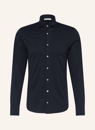 Stefan Brandt Jerseyhemd Otis Slim Fit blau