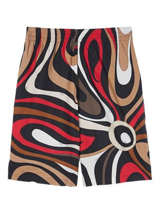 Pucci short à imprimé Marmo - Noir