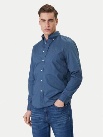 Tommy Hilfiger Hemd MW0MW37550 Blau Regular Fit