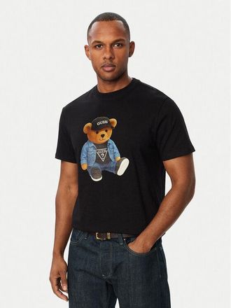 Guess T-Shirt M6BI64 K6573 Schwarz Regular Fit