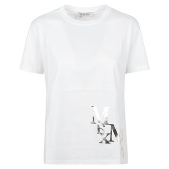 Max Mara S Max Mara T-Shirts und Poloshirts - - Tops - Damen - Wei&szlig; - S