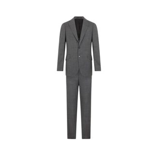 Brooks Brothers Haihaut Wollanzug - - Suits - Herren - Grau - M