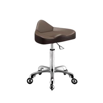 Generic Sattelstuhl mit Rollen, ergonomischer Sattelhocker, 400 Pfund Tragkraft, geeignet for Spa-Massage und medizinische &Auml;sthetik(Color-1)