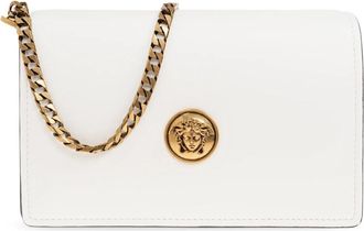 Versace Embl&egrave;me Mini Bag - - Bags - Damen - Wei&szlig; - ONE SIZE