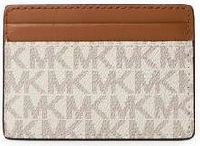 Michael Kors Jet Set Print Kartenetui in Braun
