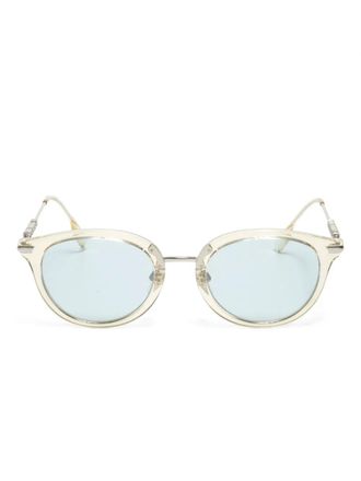 Burberry 2015-2025 Sonnenbrille mit rundem Gestell - Wei&szlig;