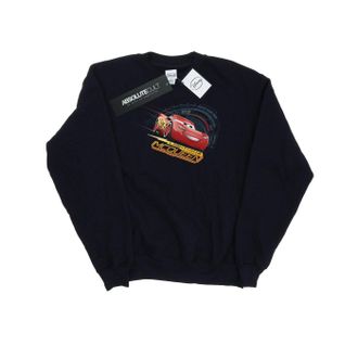 Disney Cars Lightning McQueen Sweatshirt f&uuml;r Damen (Schwarz)