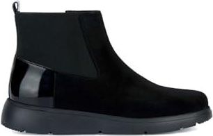 Geox Femme D Arlara Bottines à la Cheville, Noir, 38 EU