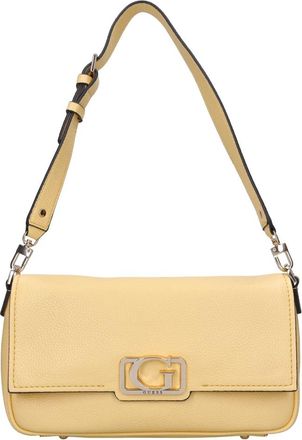 Guess Femme, Sacs, Jaune, Taille: ONE Size Circe Shoulder Bag
