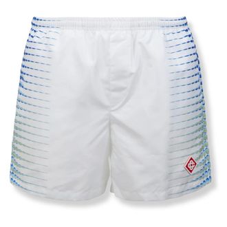 Casablanca Homme, Maillots de bain, Blanc, Taille: 2XL Short de bain imprim&eacute;