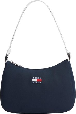 Tommy Jeans Damen Tjw ESS Daily Shoulder Bag Aw0aw18463 Umh&auml;ngetasche, Blue (Dark Night Navy)