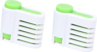 Cabilock Kuchen Und Brotschneidemaschine Lebensmittelechtes Abs Manueller Toastschneider F&uuml;r Gleichm&auml;&szlig;ige Scheiben Kompakt Und Platzsparend