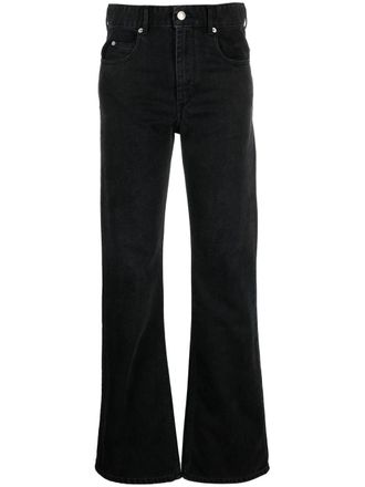Isabel Marant Klassische Bootcut-Jeans - Schwarz