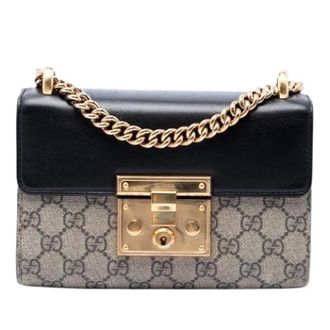 Gucci Sac bandouli&egrave;re vintage en toile Pre-owned - Femme - Pre-owned - Multicolore - Taille: ONE Size