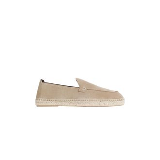 Emporio Armani Velour Suede Espadrilles