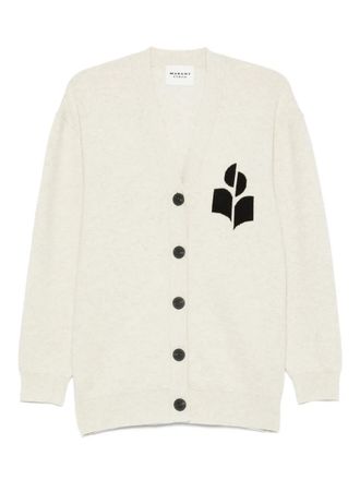 Isabel Marant cardigan boutonné à col v - Tons neutres