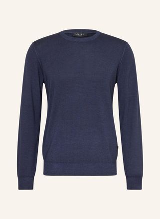 Maerz Maerz Muenchen Pullover Aus Merinowolle blau