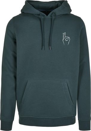 Mister Tee Herren Kapuzenpullover Easy Sign Hoody Bottlegreen XXL