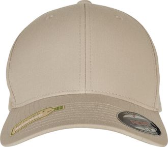 Flexfit Unisex Recycled Polyester Cap Baseballkappe, Khaki, L/XL